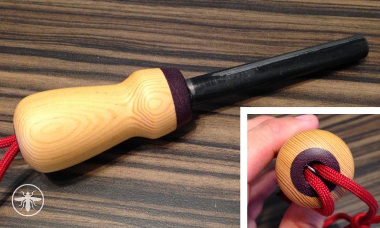 Custom Tool Handle with Recessed Lanyard Holder – Woodturning ...